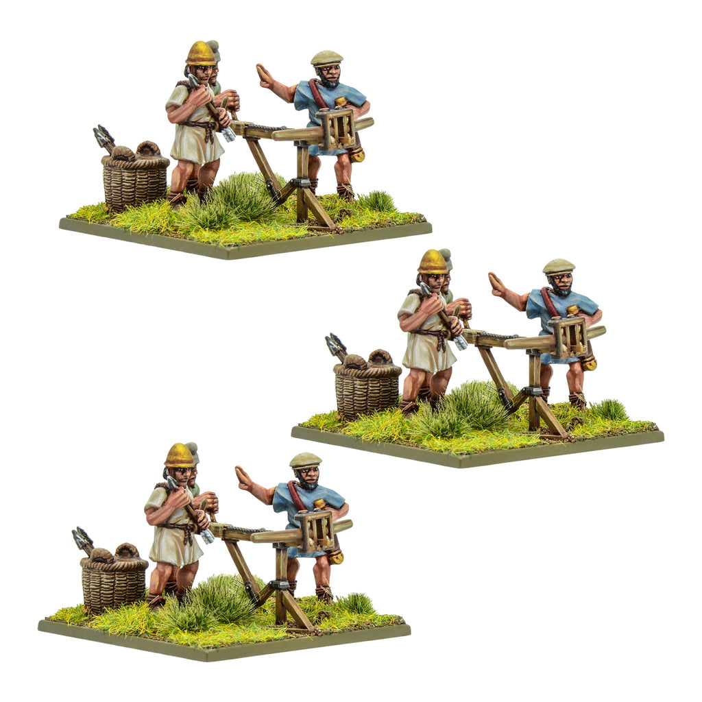 Hellenistic Greek light artillery bolt thrower battery – Warlord Games ...