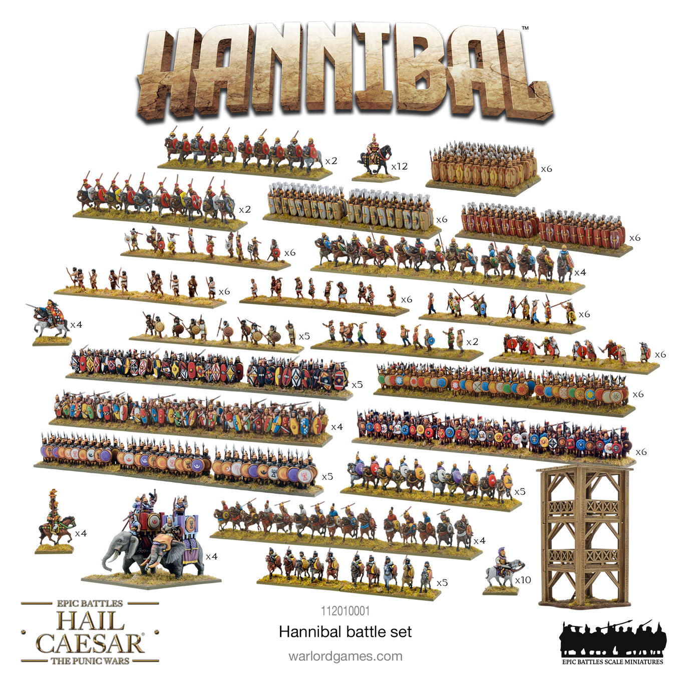 Hail Caesar Epic Battles – Warlord Games US & ROW