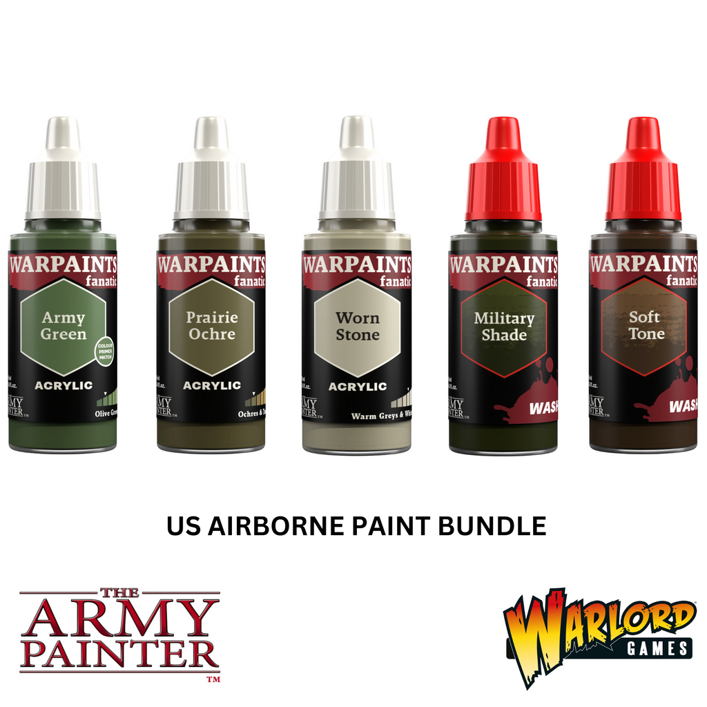 US Airborne Paint Bundle – Warlord Games US & ROW