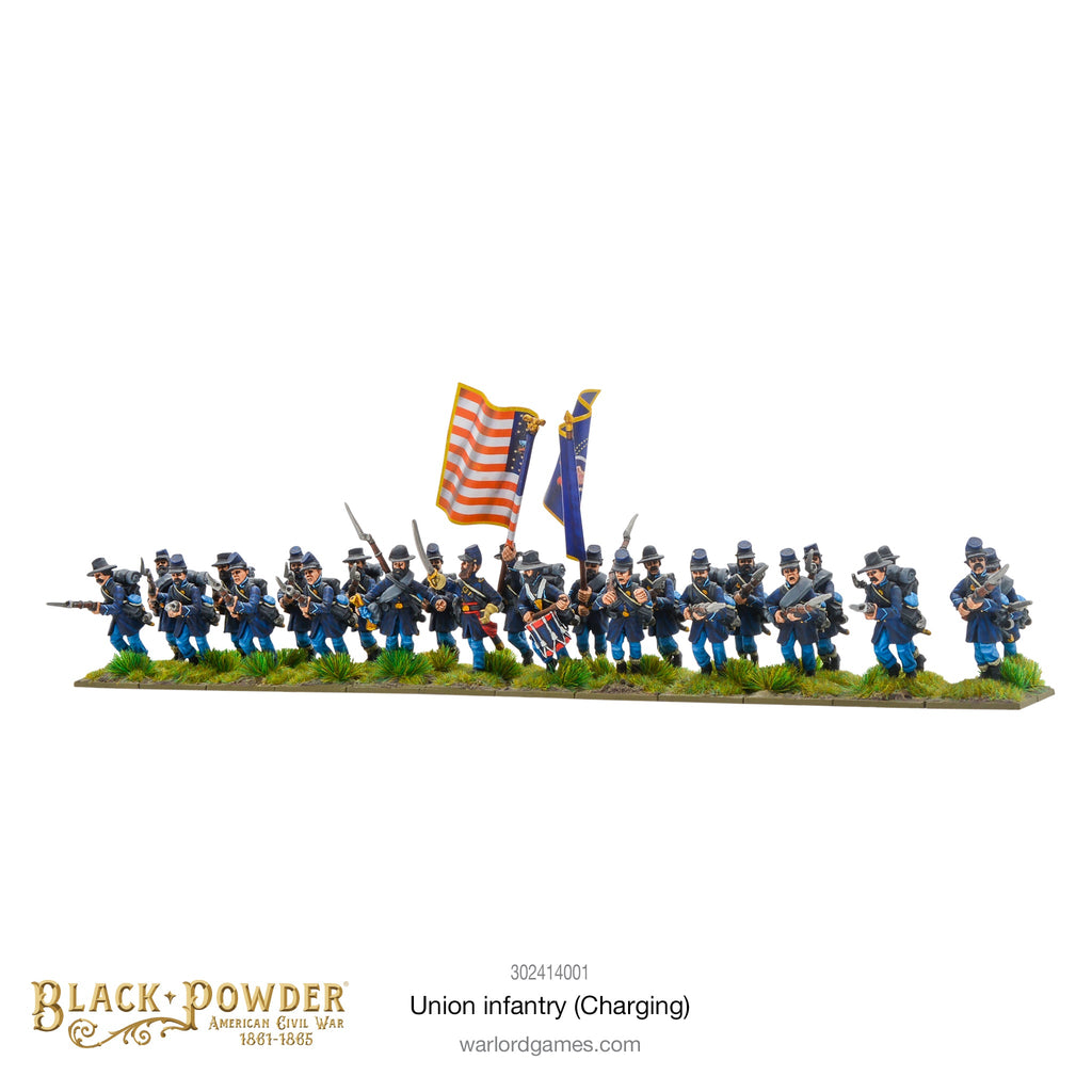 American Civil War: Infantry Regiment Charging – Warlord Games US & ROW