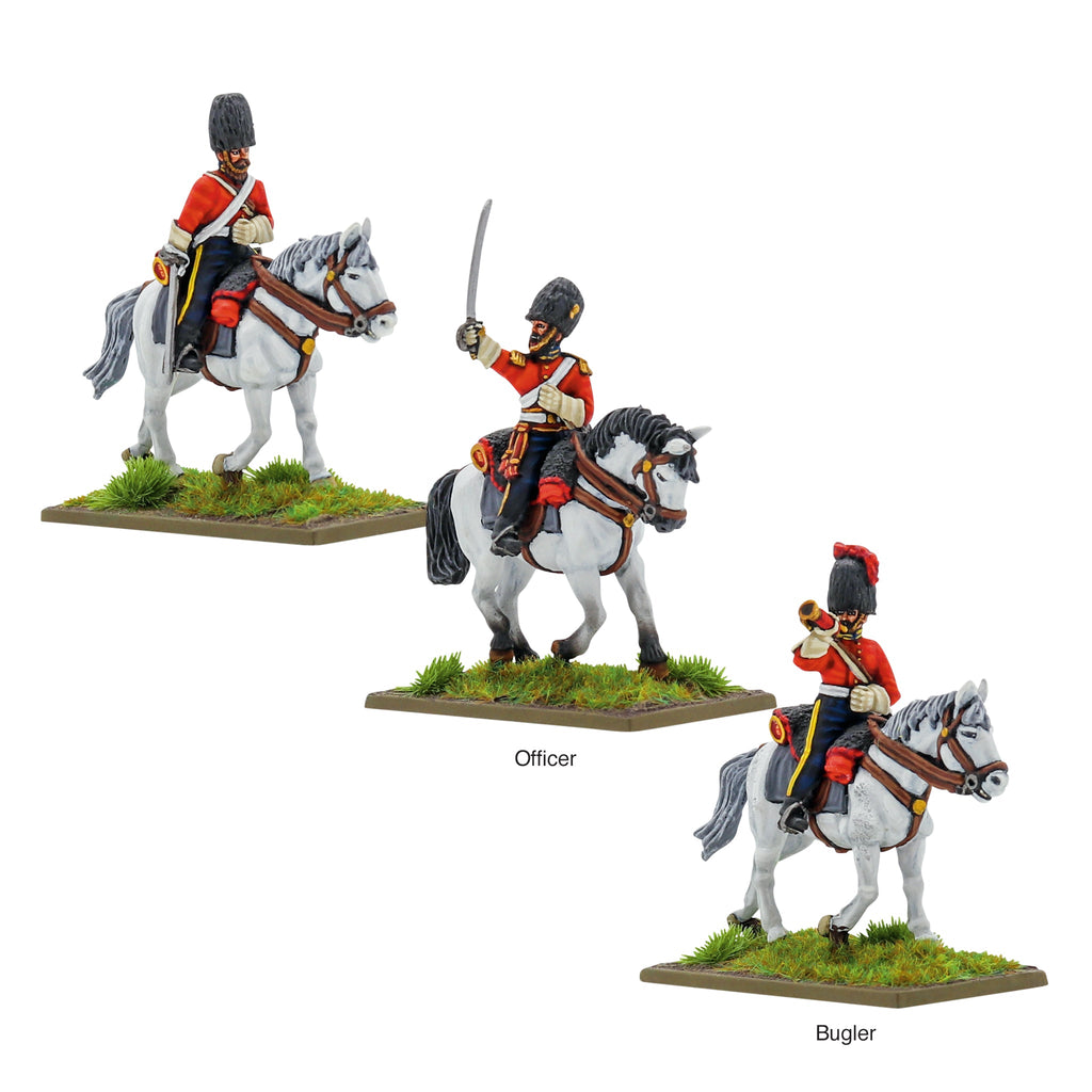 Crimean War British Scots Greys heavy cavalry command – Warlord Games ...