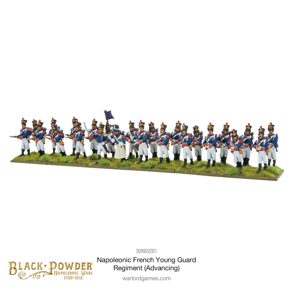 Napoleonic French Young Guard Regiment (Advancing) – Warlord Games US & ROW