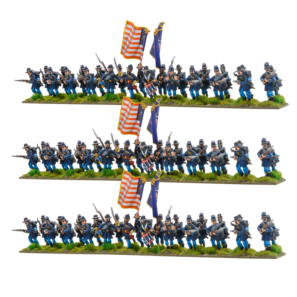 American Civil War Infantry Brigade (Charging) – Warlord Games US & ROW