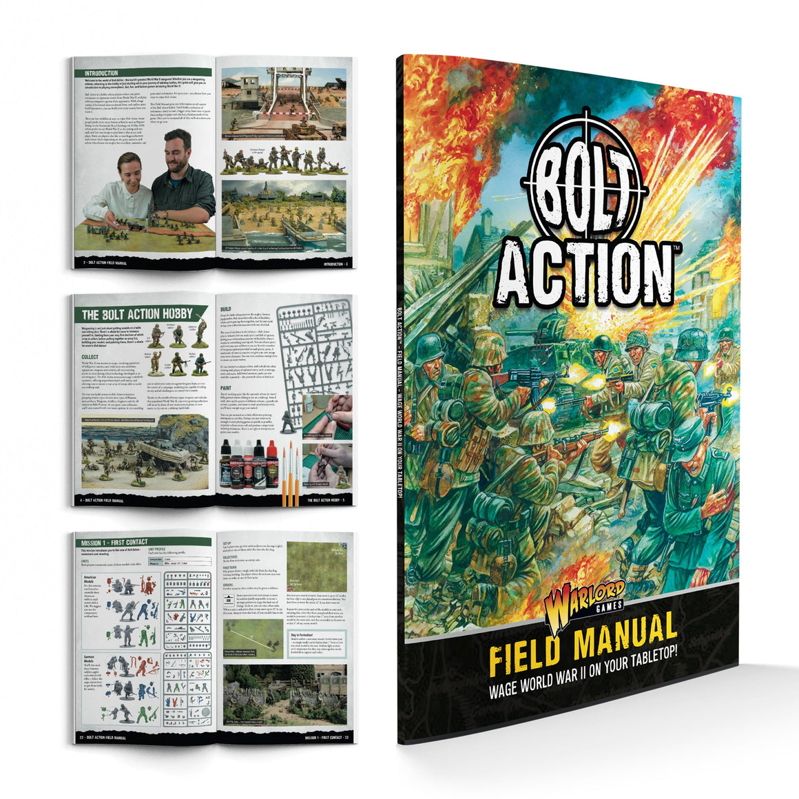 Digital Bolt Action: Third Edition Rulebook PDF – Warlord Games US & ROW