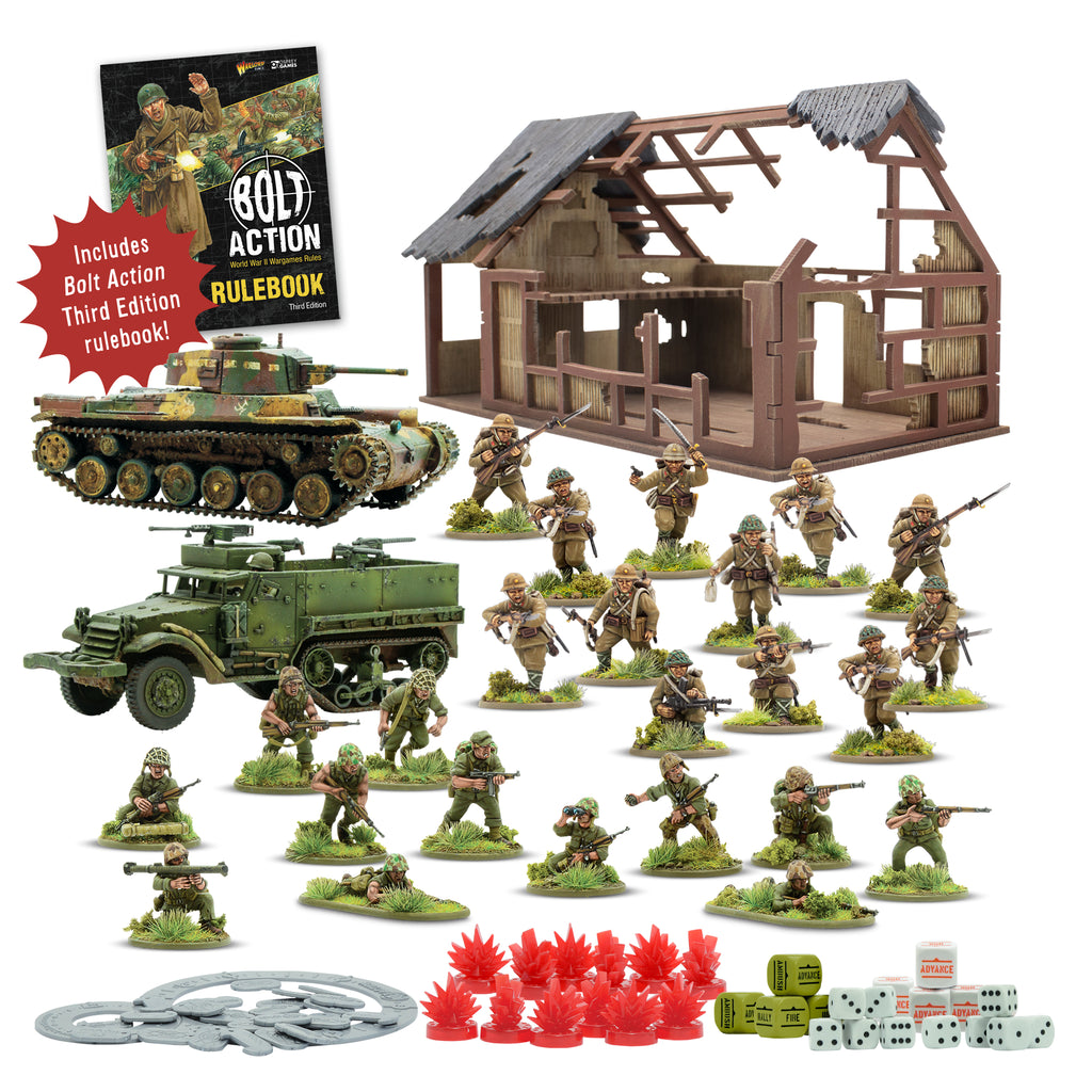 Bolt Action Starter Set–Island Assault! (Third Edition) – Warlord Games ...