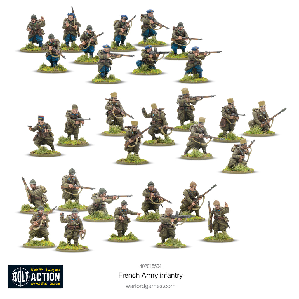 French Army infantry – Warlord Games US & ROW