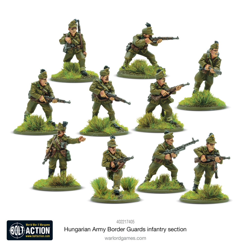 Hungarian Army Border Guards Infantry Section – Warlord Games US & ROW