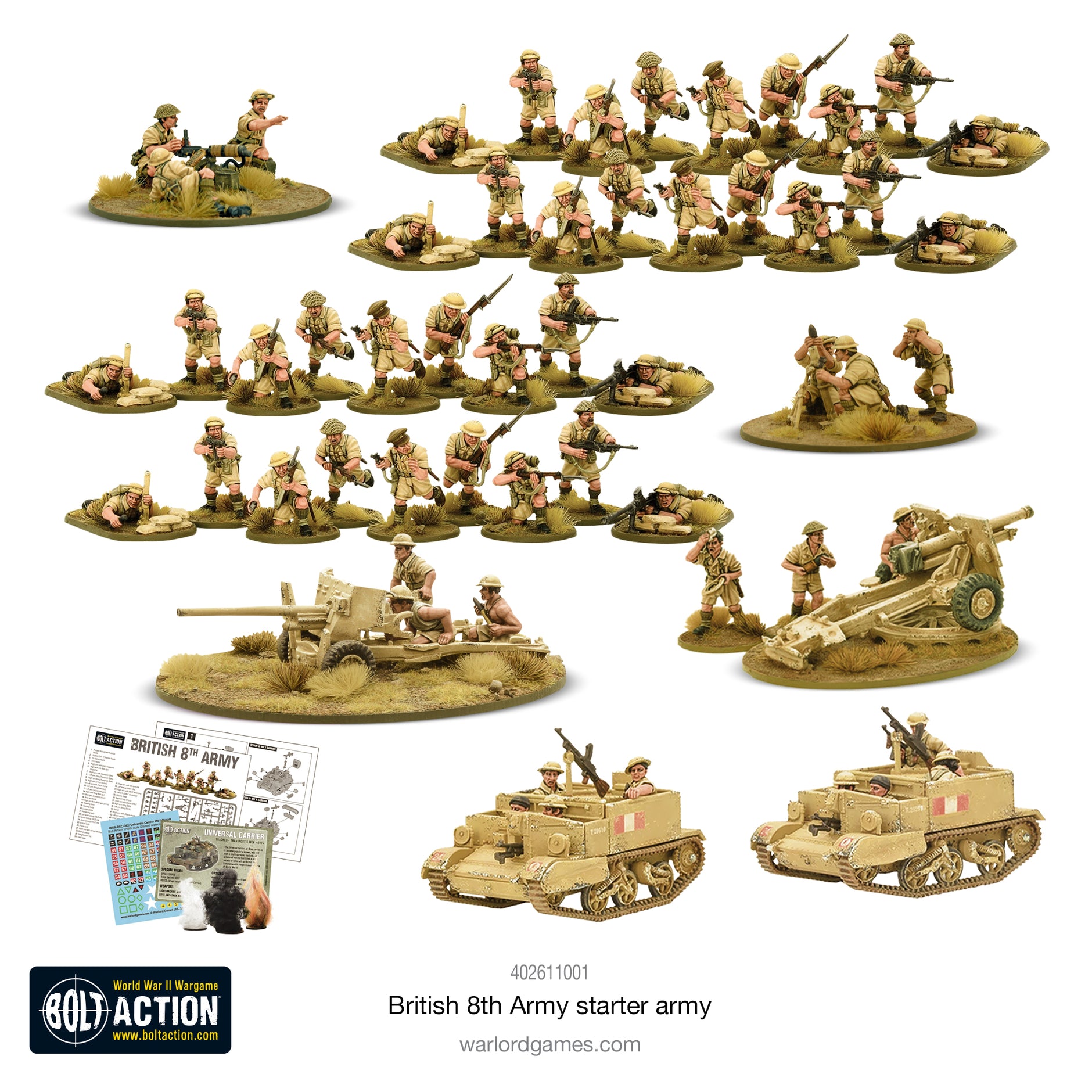 British 8th Army – Warlord Games US & ROW