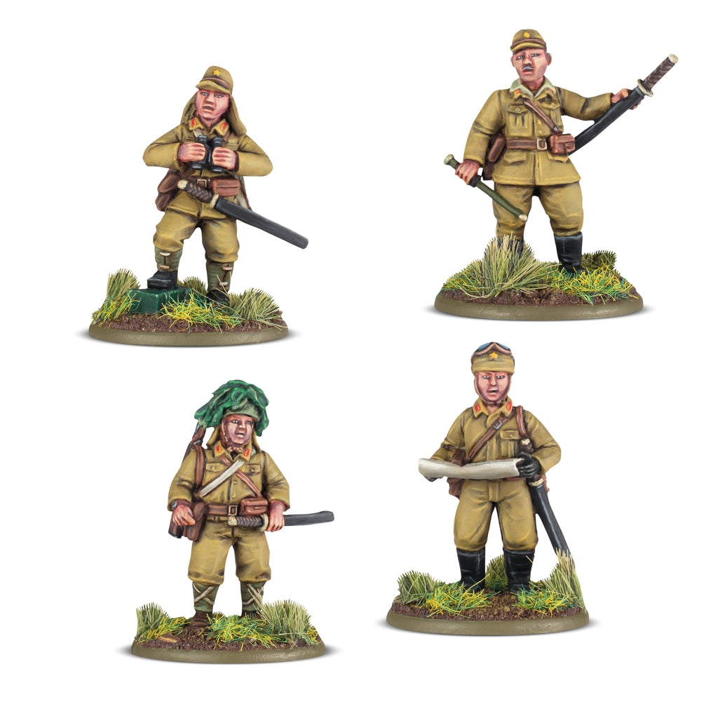 Imperial Japanese Platoon Commanders – Warlord Games US & ROW