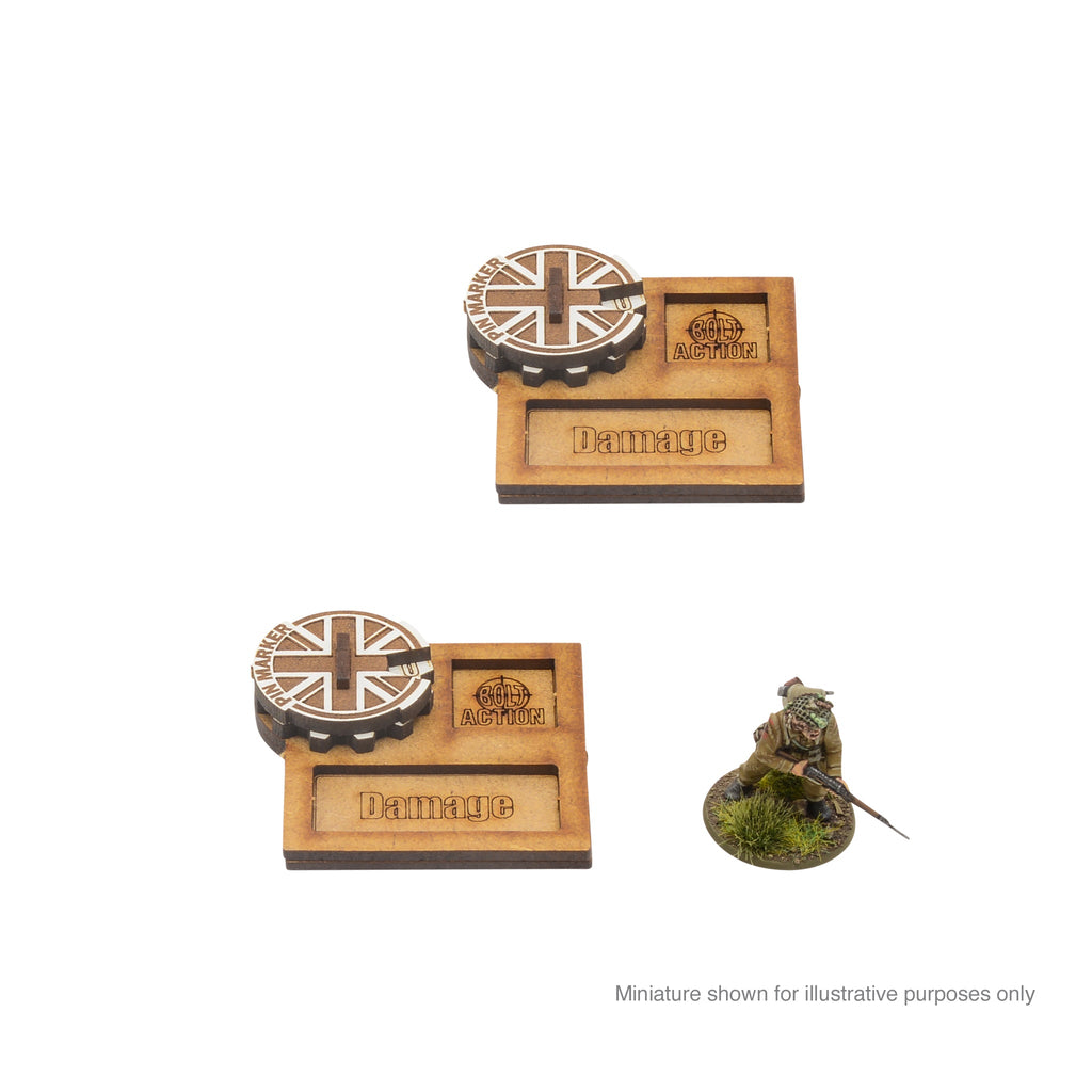 Bolt Action MDF Vehicle Pin Markers - Great Britain – Warlord Games US ...