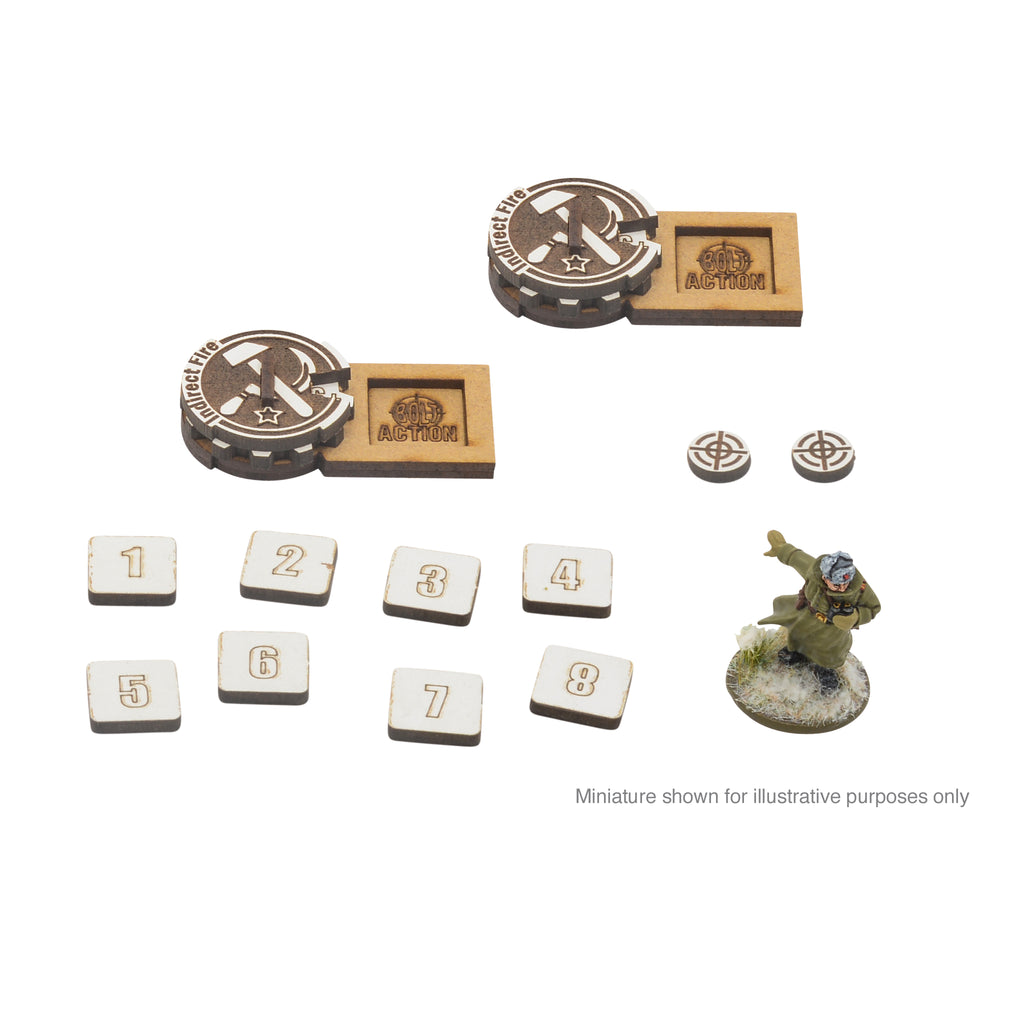 Bolt Action MDF Artillery Zeroing In Markers - Soviet Union – Warlord ...