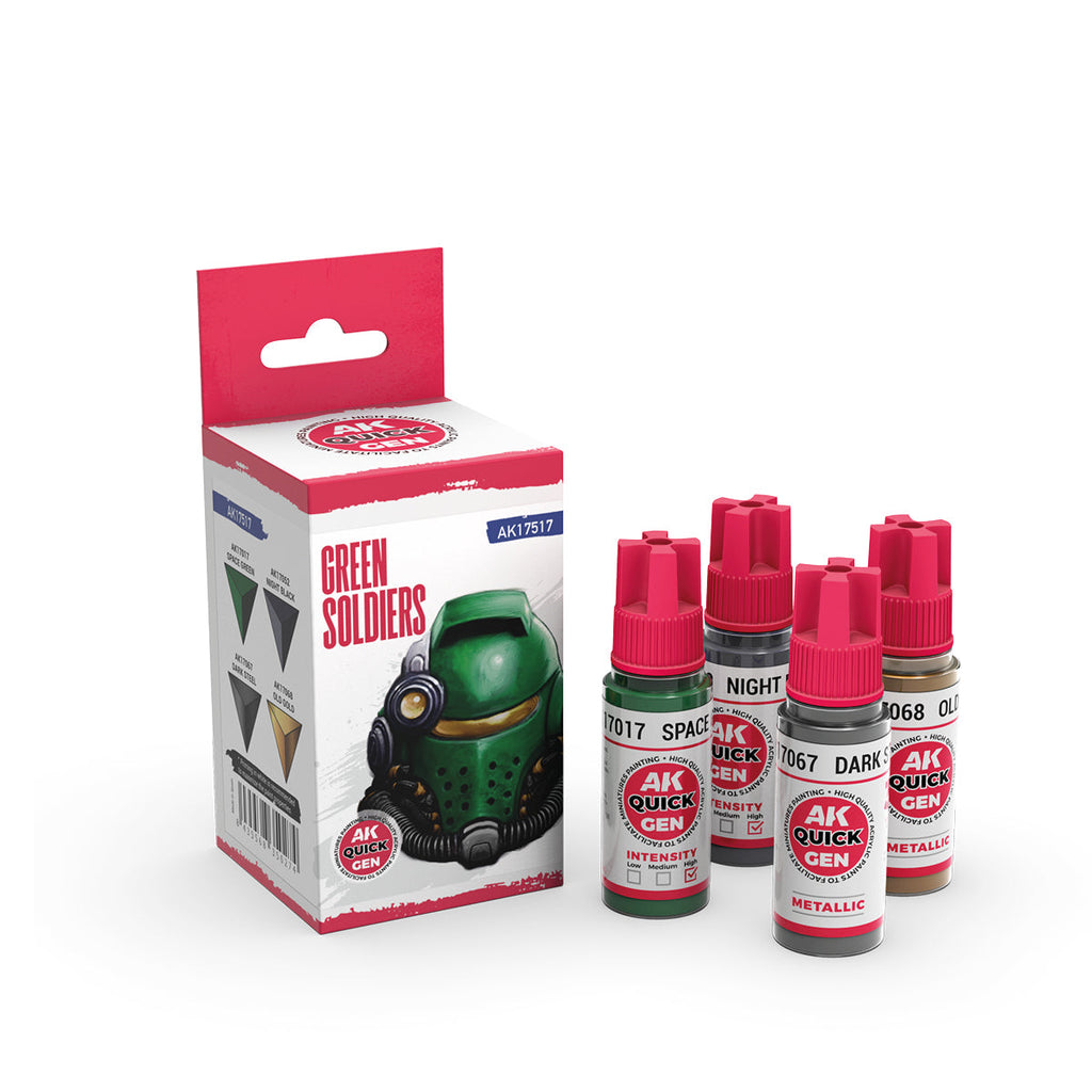 Green Soldiers (Quick Gen Set) – Warlord Games US & ROW