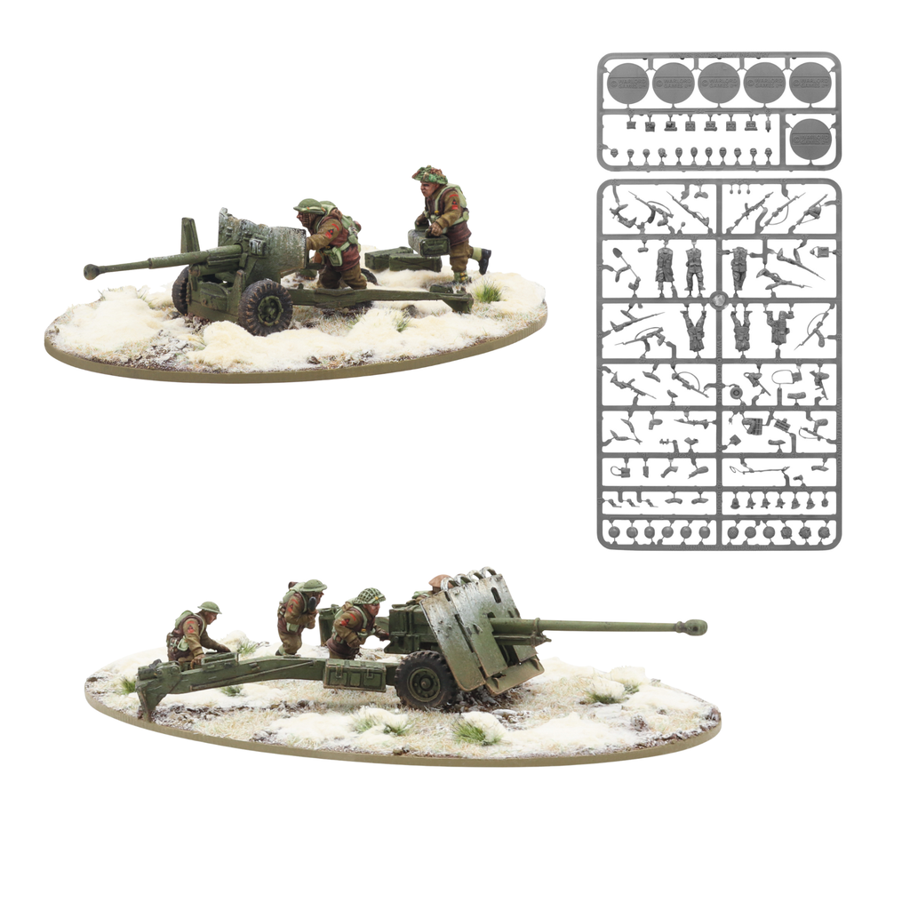 British Army (winter) anti-tank Battery – Warlord Games US & ROW