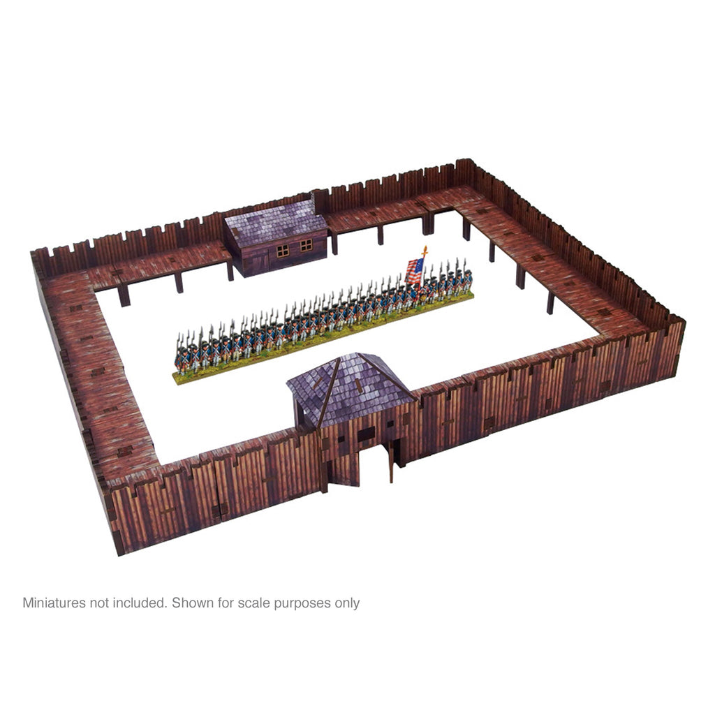 Pre-Painted American Fort (Epic Battles Scale) – Warlord Games US & ROW