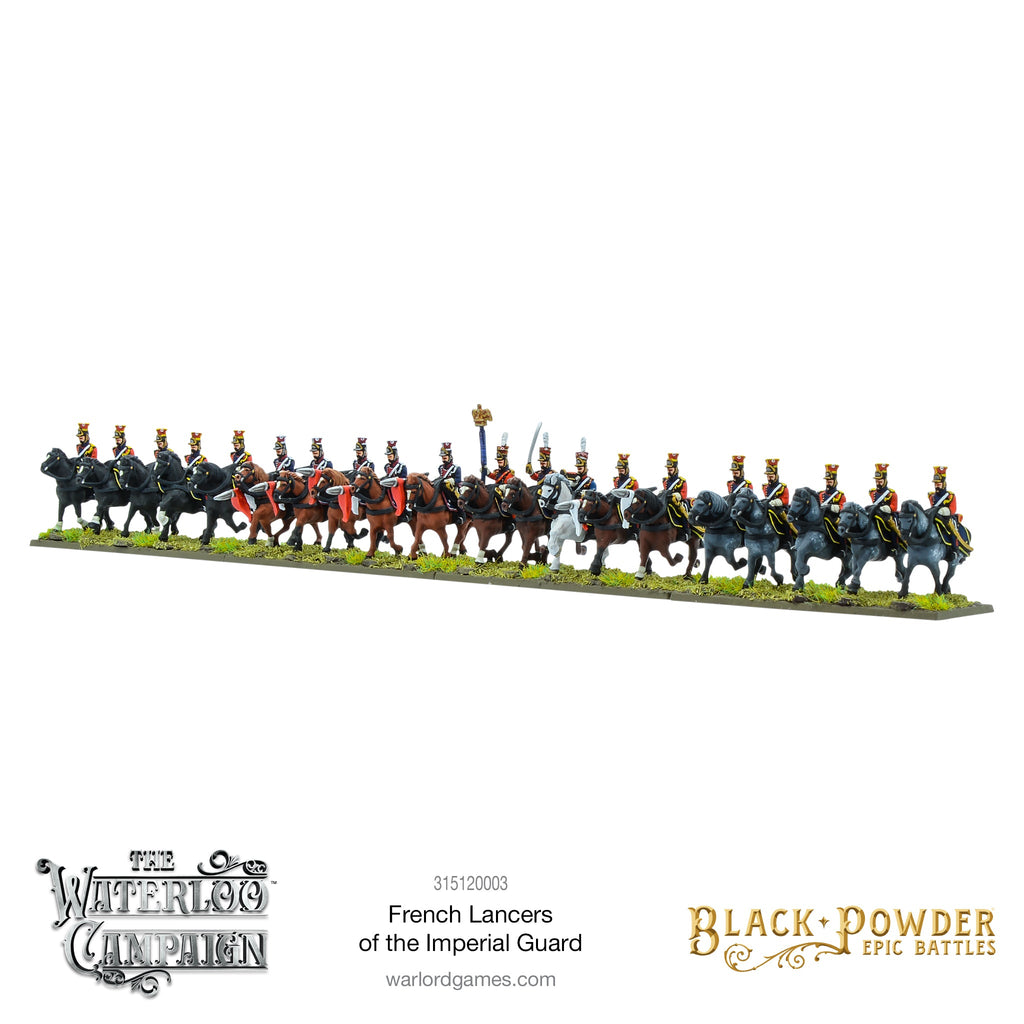 Black Powder Epic Battles: Waterloo - French Lancers of the Imperial G ...