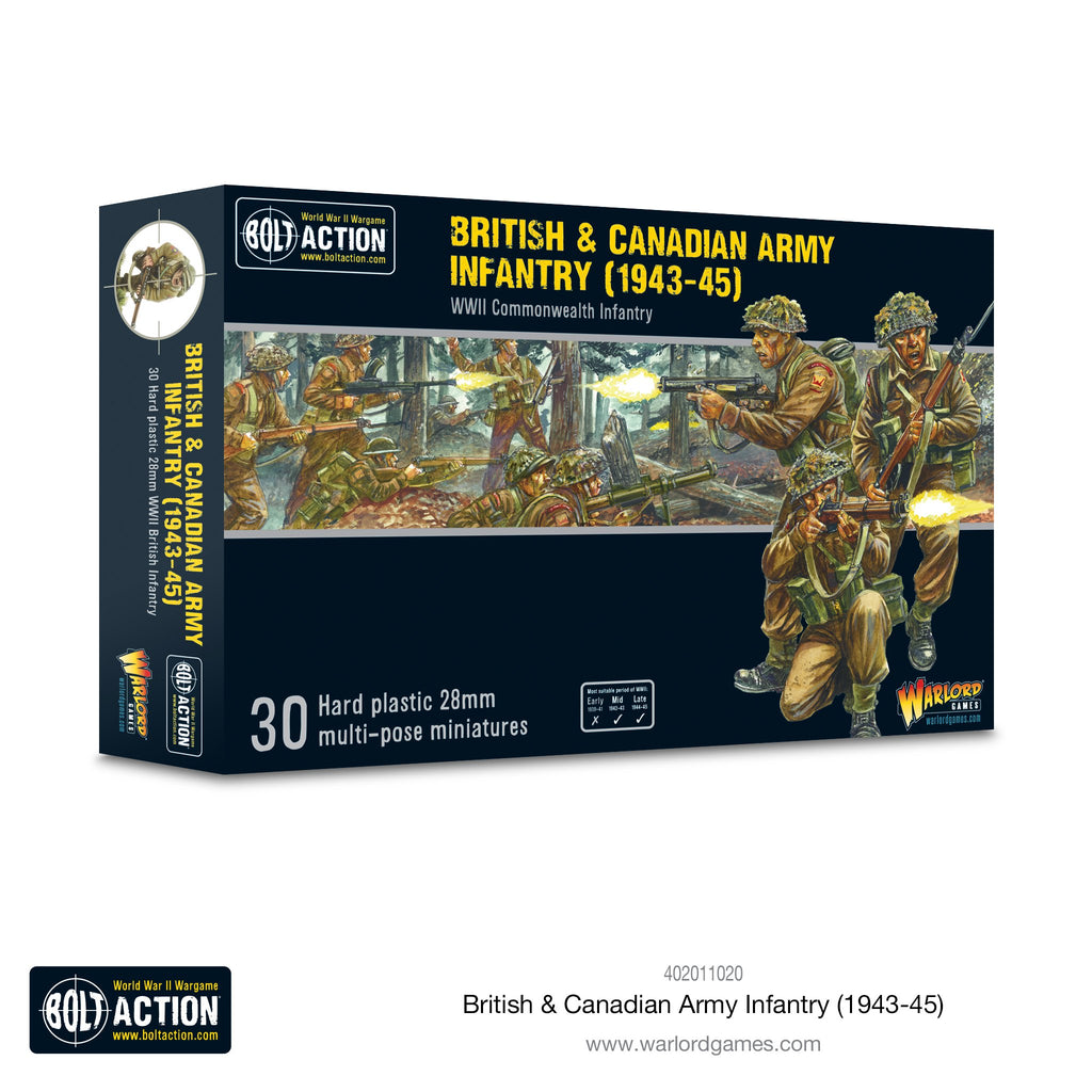 British & Canadian Army infantry (1943-45) – Warlord Games US & ROW