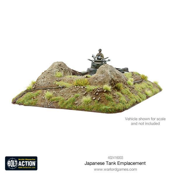 Japanese Tank Emplacement – Warlord Games US & ROW