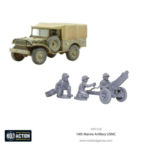 14th Marine Artillery USMC – Warlord Games US & ROW