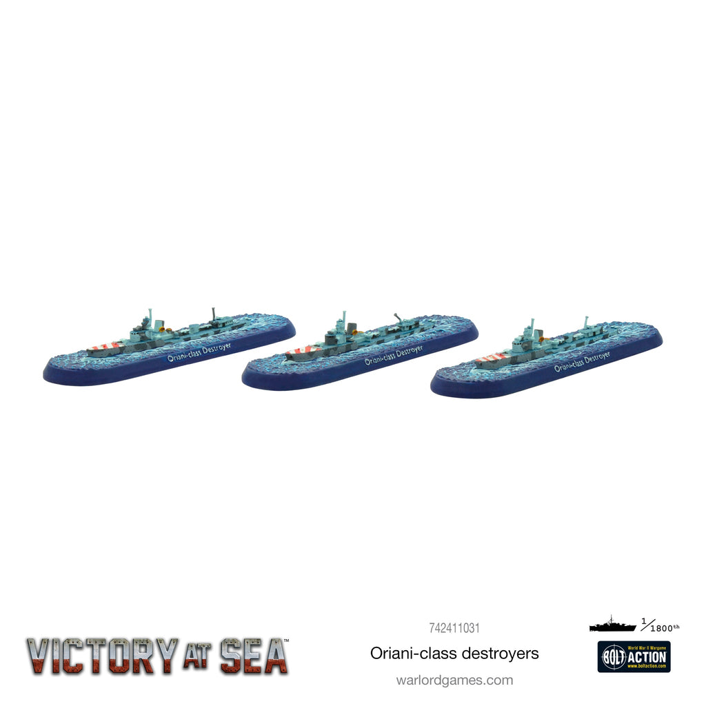Victory at Sea: Oriani-class Destroyers – Warlord Games US & ROW