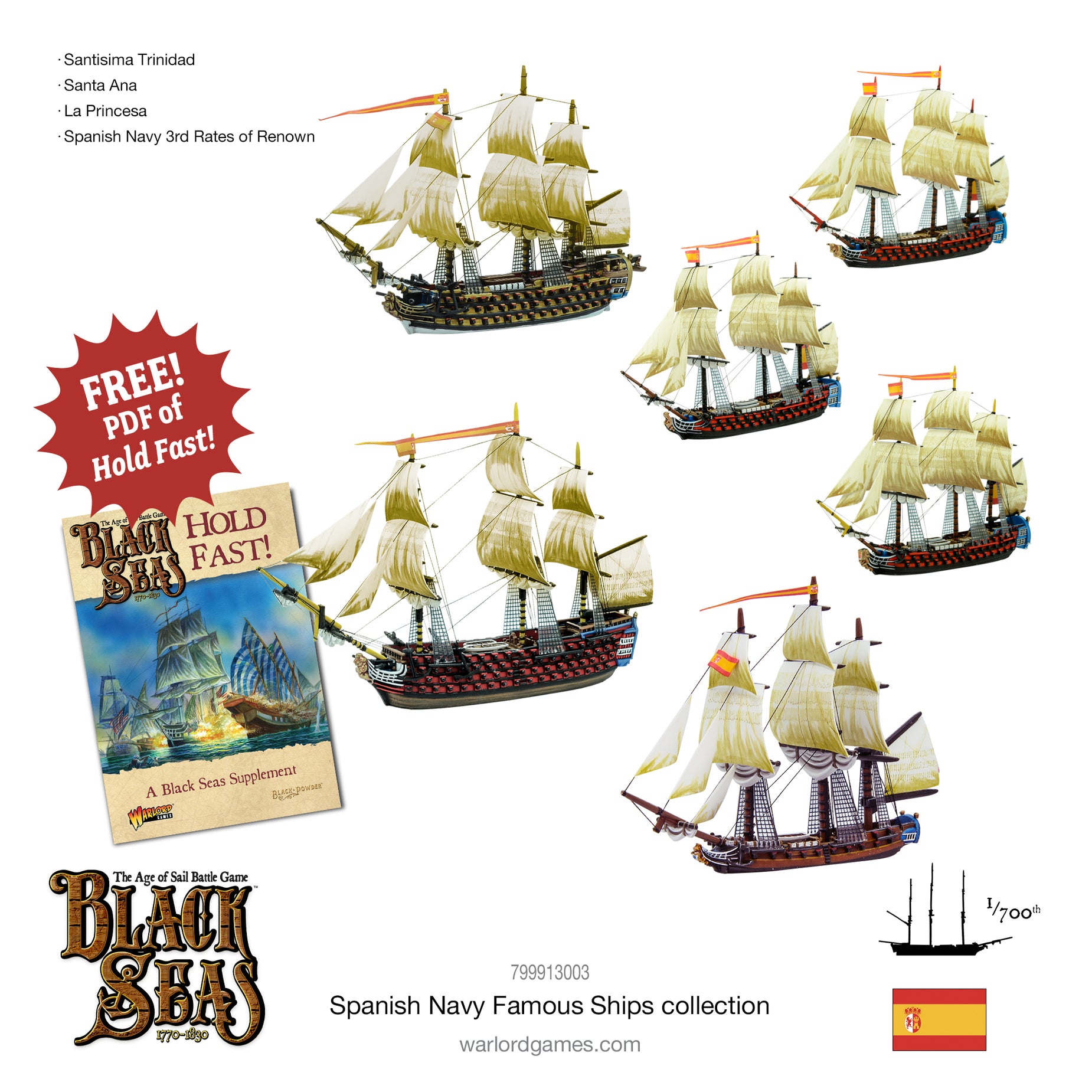 Black Seas Spanish Navy – Warlord Games US & ROW
