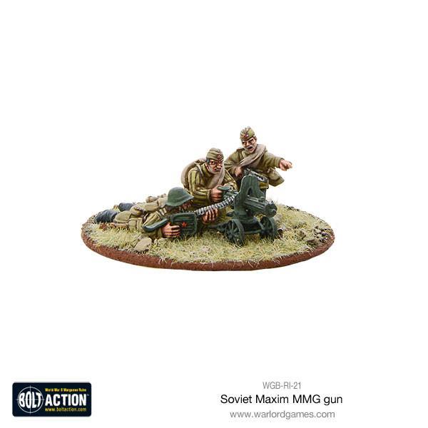 Soviet Maxim MMG Team – Warlord Games US & ROW
