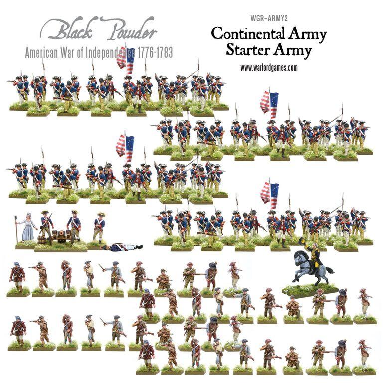 American War of Independence Continental Army starter set – Warlord ...
