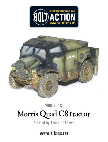 British Morris Quad C8 Tractor – Warlord Games US & ROW